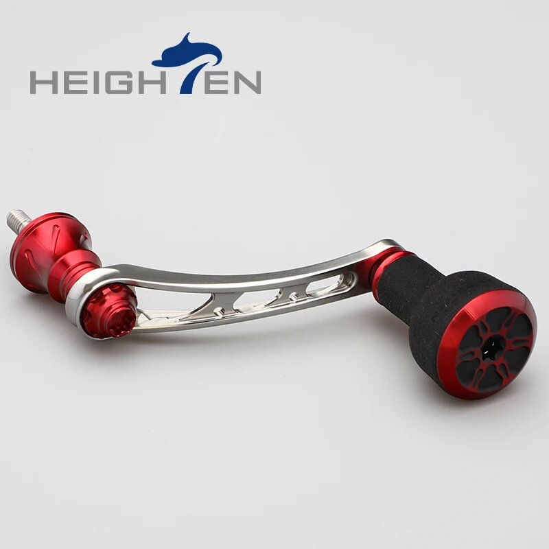 Рукоятка катушки Shimano Twin Power Daiwa Certate LT 56 мм Красный, Silver Red
