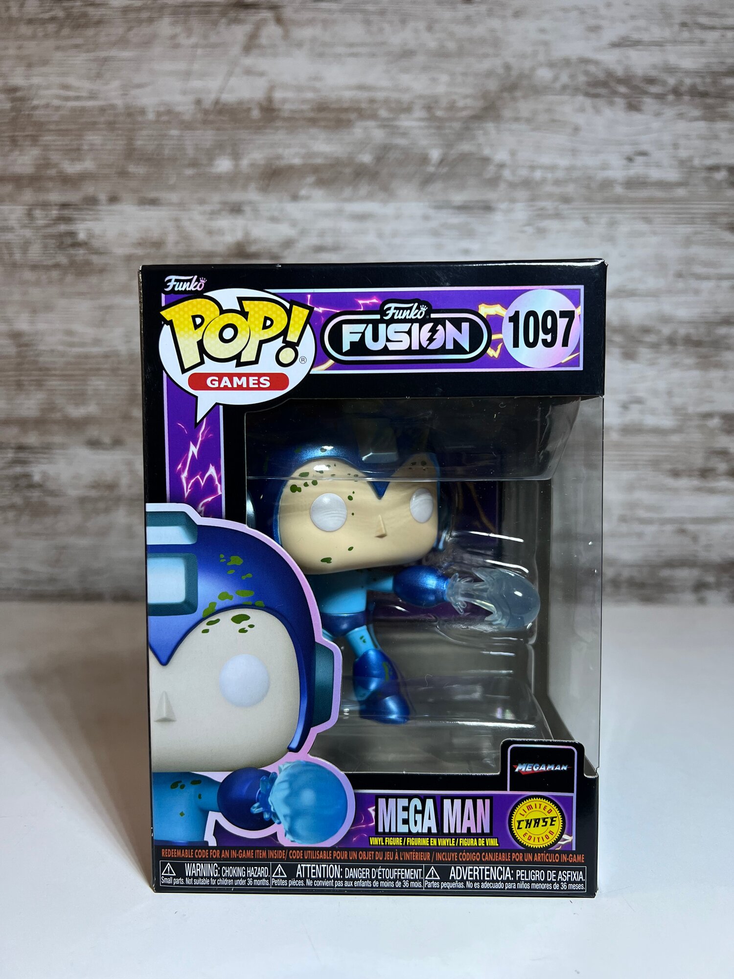 Фигурка Фанко МегаМен, Funko Fusion Mega Man, CHASE, 10 см от Funko vinyl figure