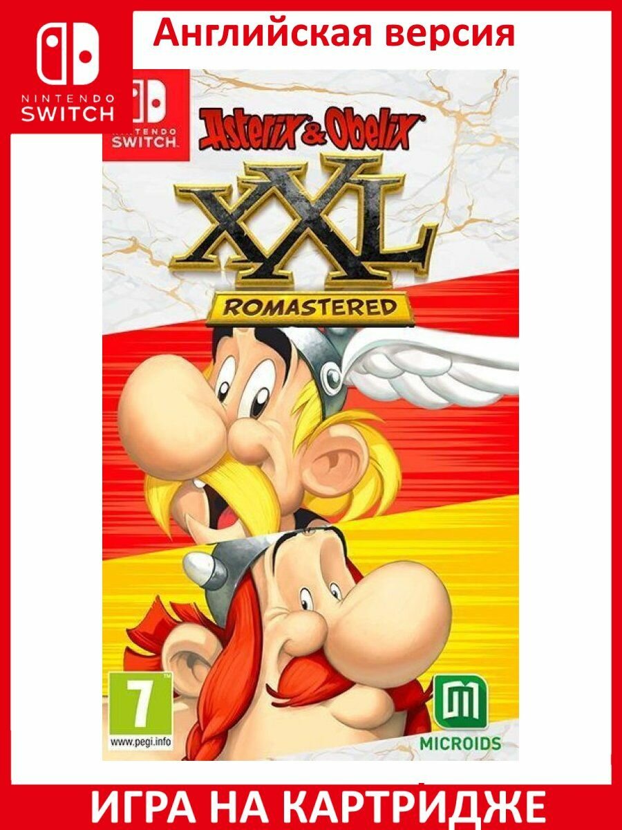 Игра Asterix and Obelix XXL Romastered Switch Картридж на Nintendo Switch Английская версия