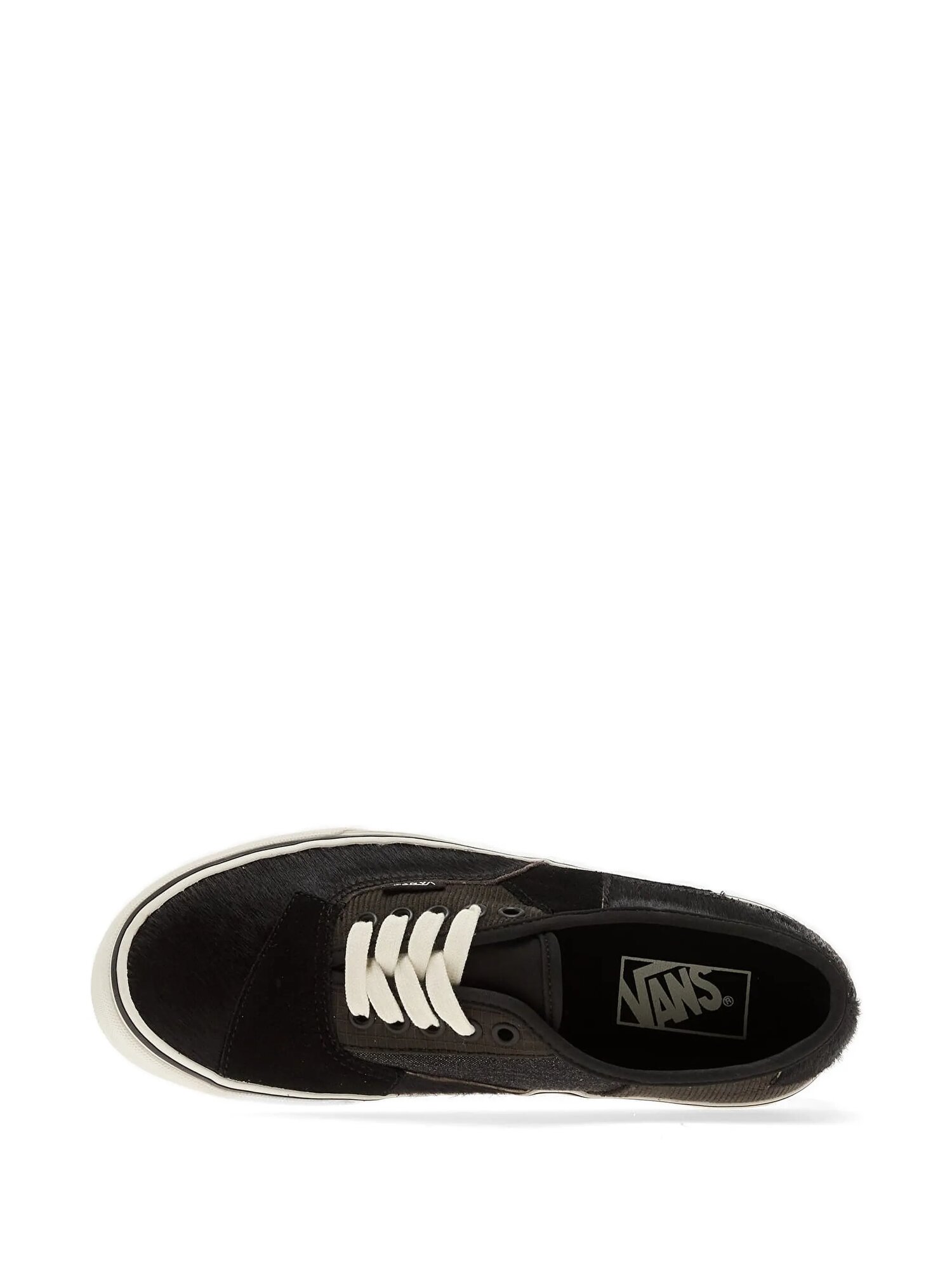 Кроссовки VANS Authentic Patchwork, размер 9 US, черный — фото 1