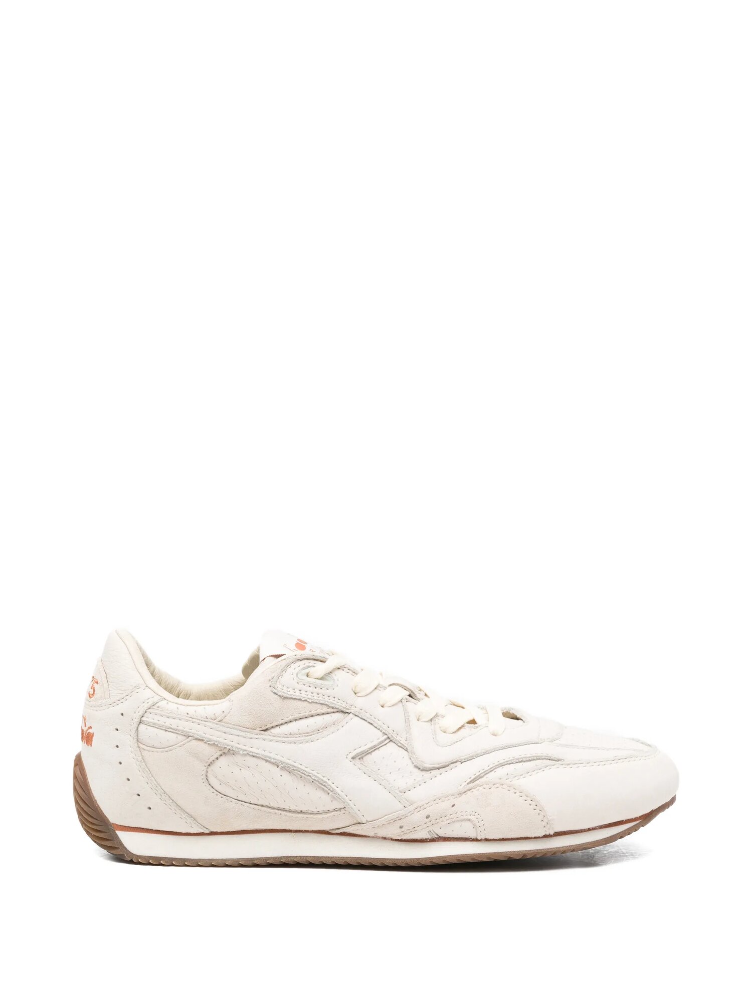 Кроссовки Panelled leather sneakers