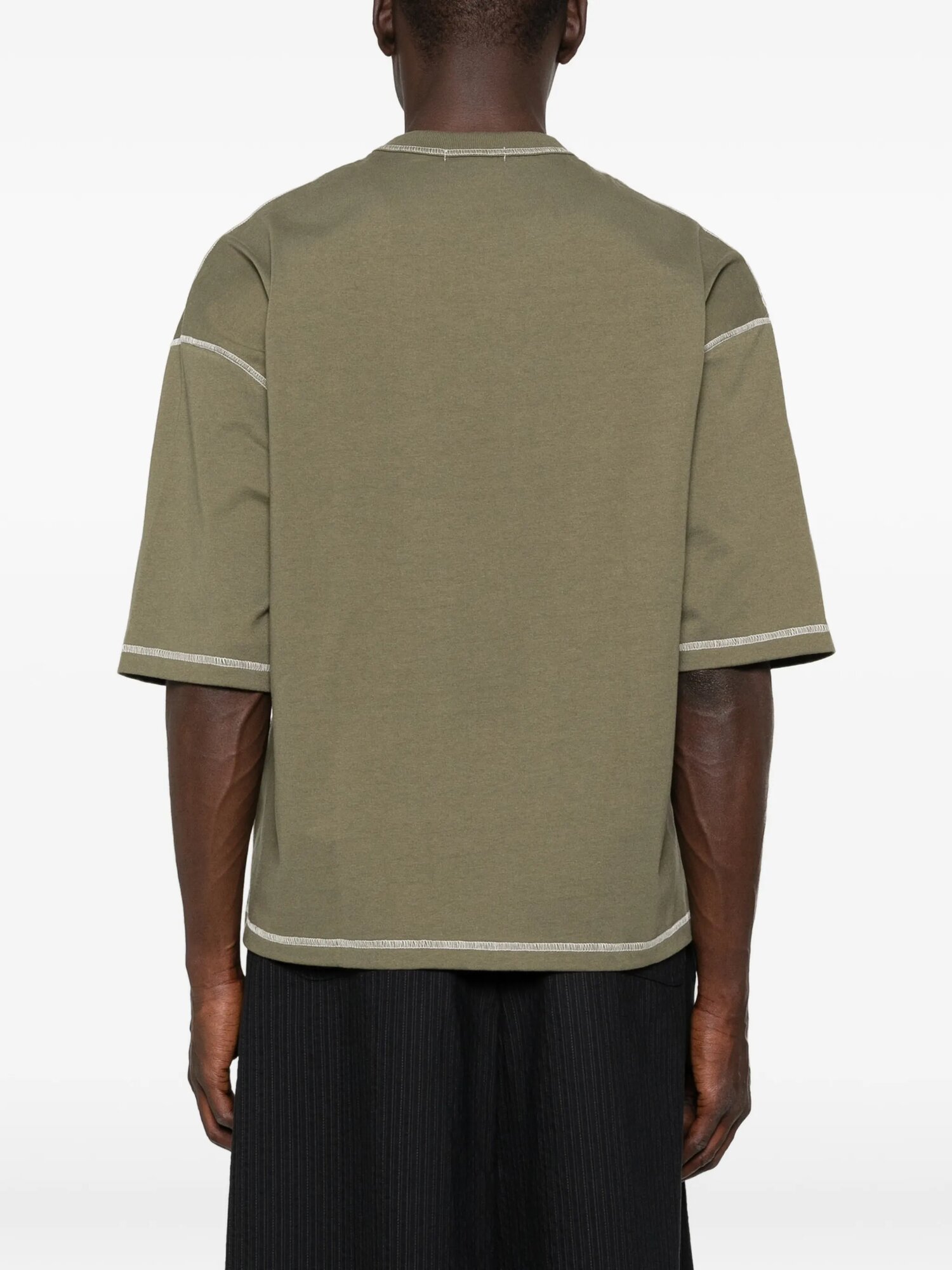 Футболка COMME des GARCONS Contrast-stitch T-shirt, размер 48 — фото 1