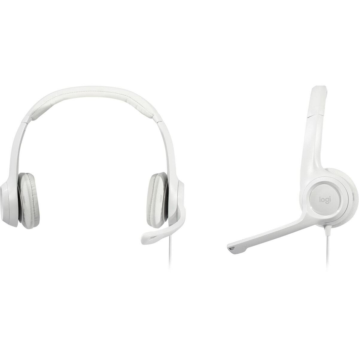Logitech USB Headset H390 (USB, наушники с микрофоном, с рег. громкости) 981-001288