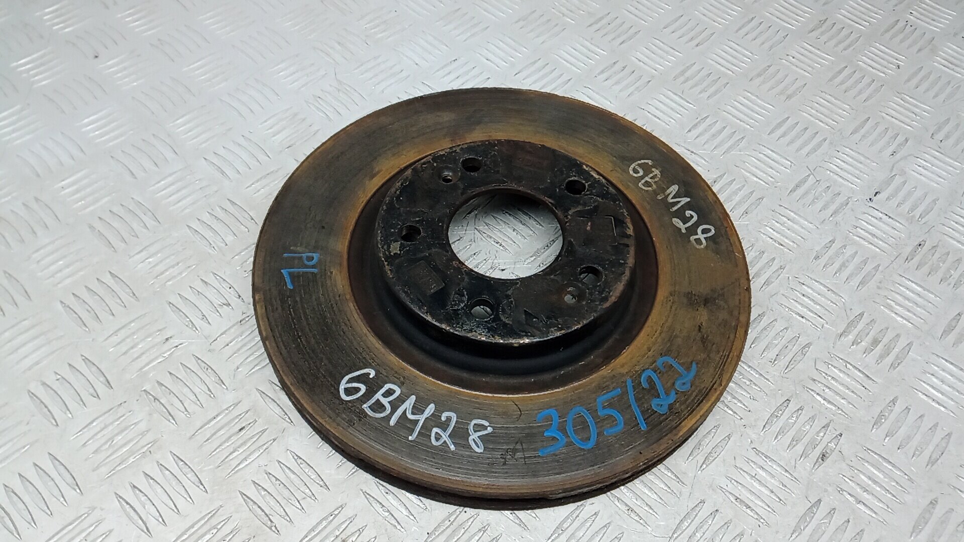Диск тормозной передний HYUNDAI TUCSON TL, Номер 51712D7000