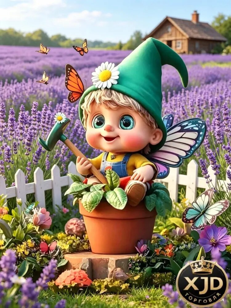 Фигурка садовая