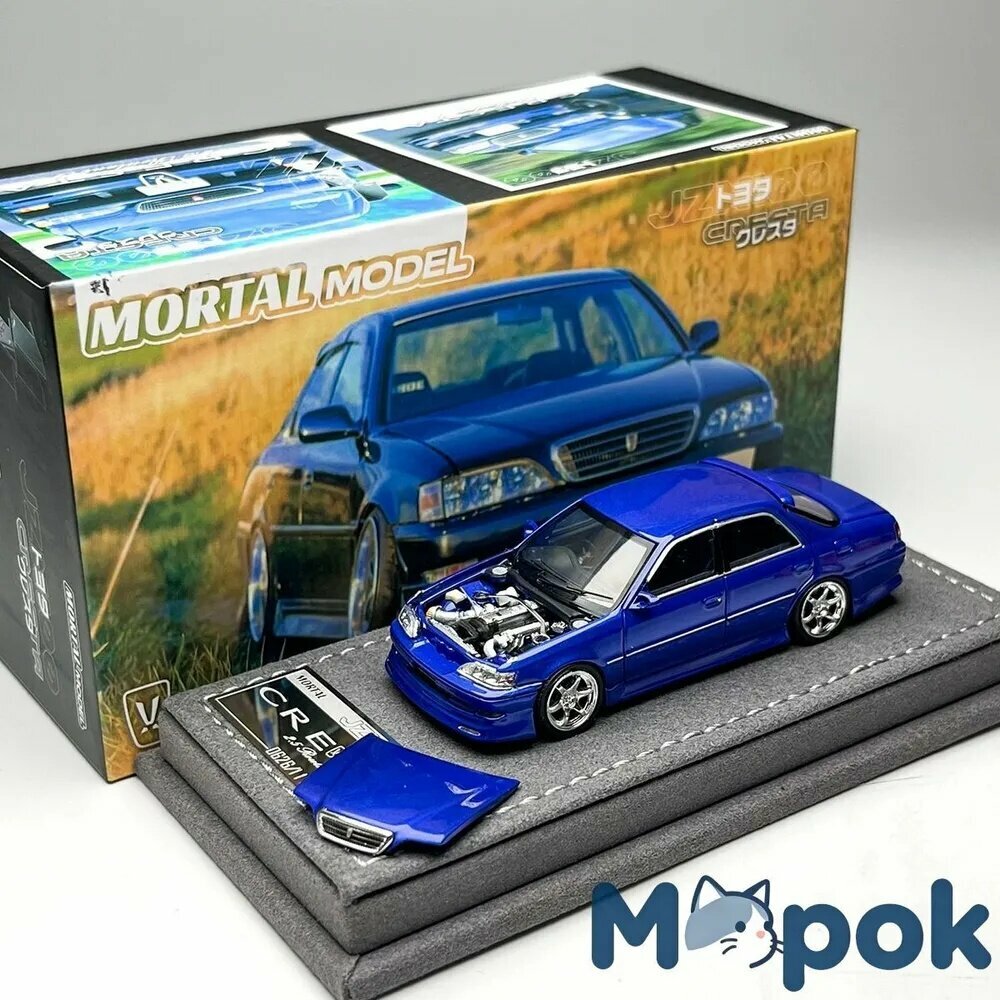 Миниатюрная модель автомобиля из литого металла Тойота Креста модель автомобиля Игрушки 1:64 Toyota Cresta
