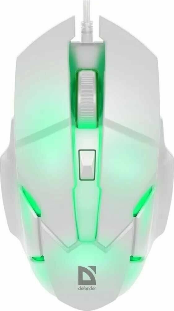 Мышка игровая Defender 52983 Host MB-982, белая