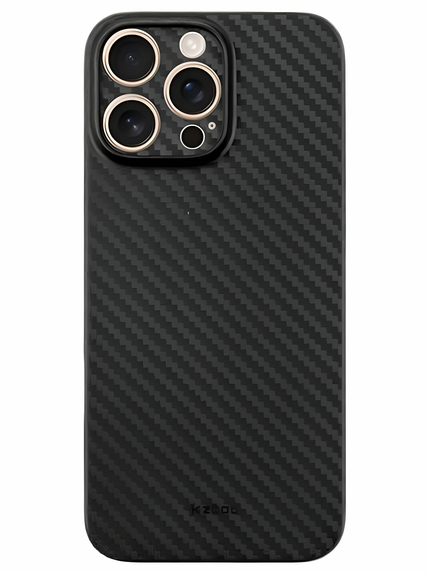 Чехол на iPhone 16 Pro Max, Air Carbon ультратонкий пластик, черный