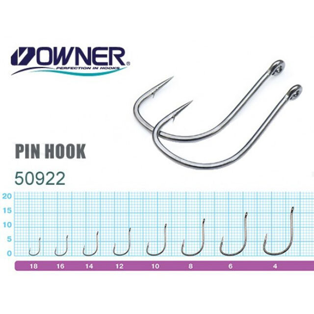 Крючок Owner 50922 №8 Pin Hook BC — фото 1