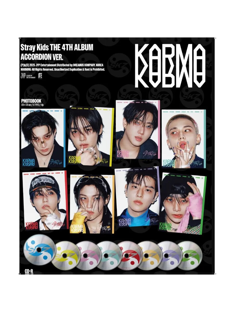 Альбомы Stray Kids - 4th Album KARMA