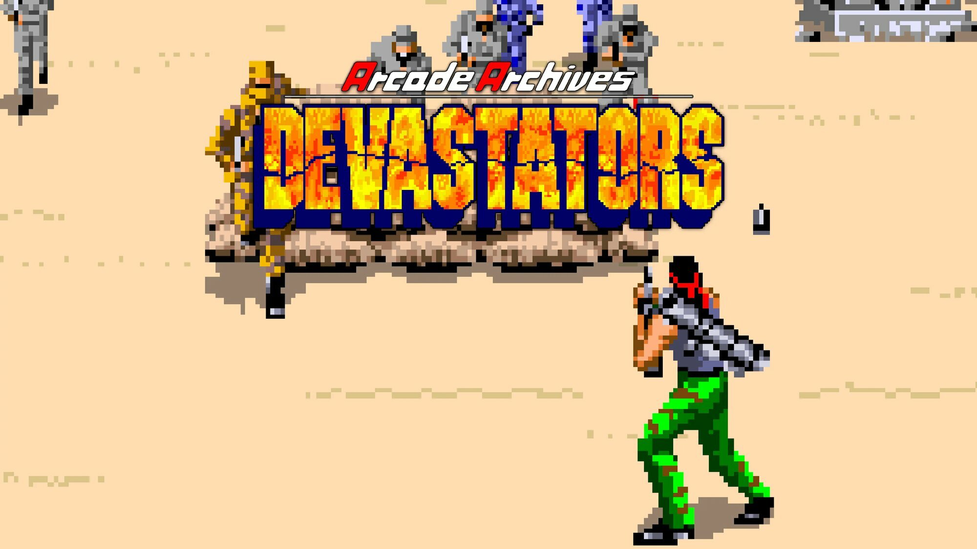 Игра Arcade Archives 2 DEVASTATORS Arcade Archives DEVASTATORS, цифровое издание PlayStation 5, регион Индия / код пополнения баланса