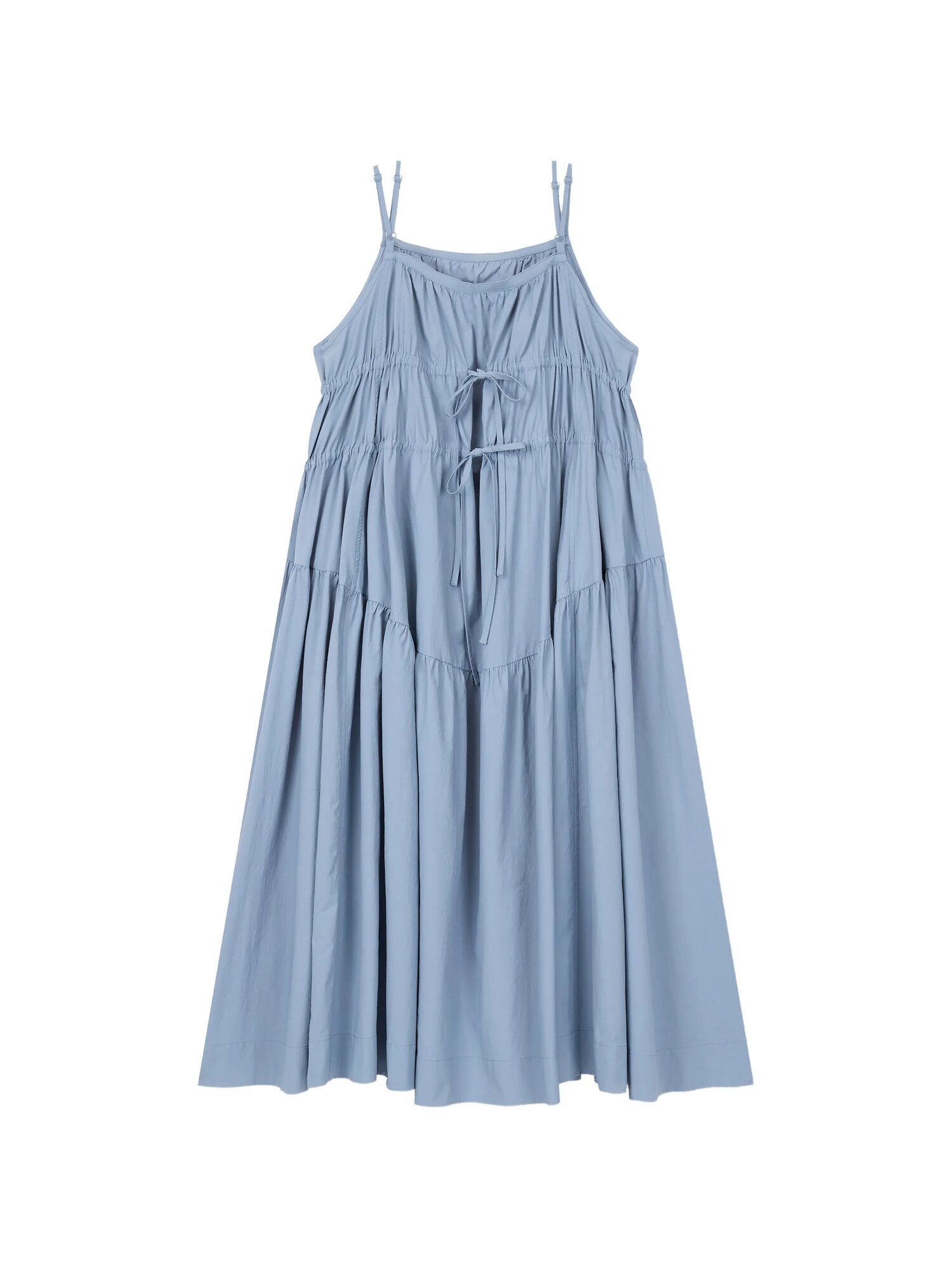 Платье STUDIO TOMBOY Back ribbon dress, размер OneSize, синий — фото 1