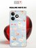 Чехол на Realme Note 80 / Реалми Нот 80 с принтом Коллаж для девочки