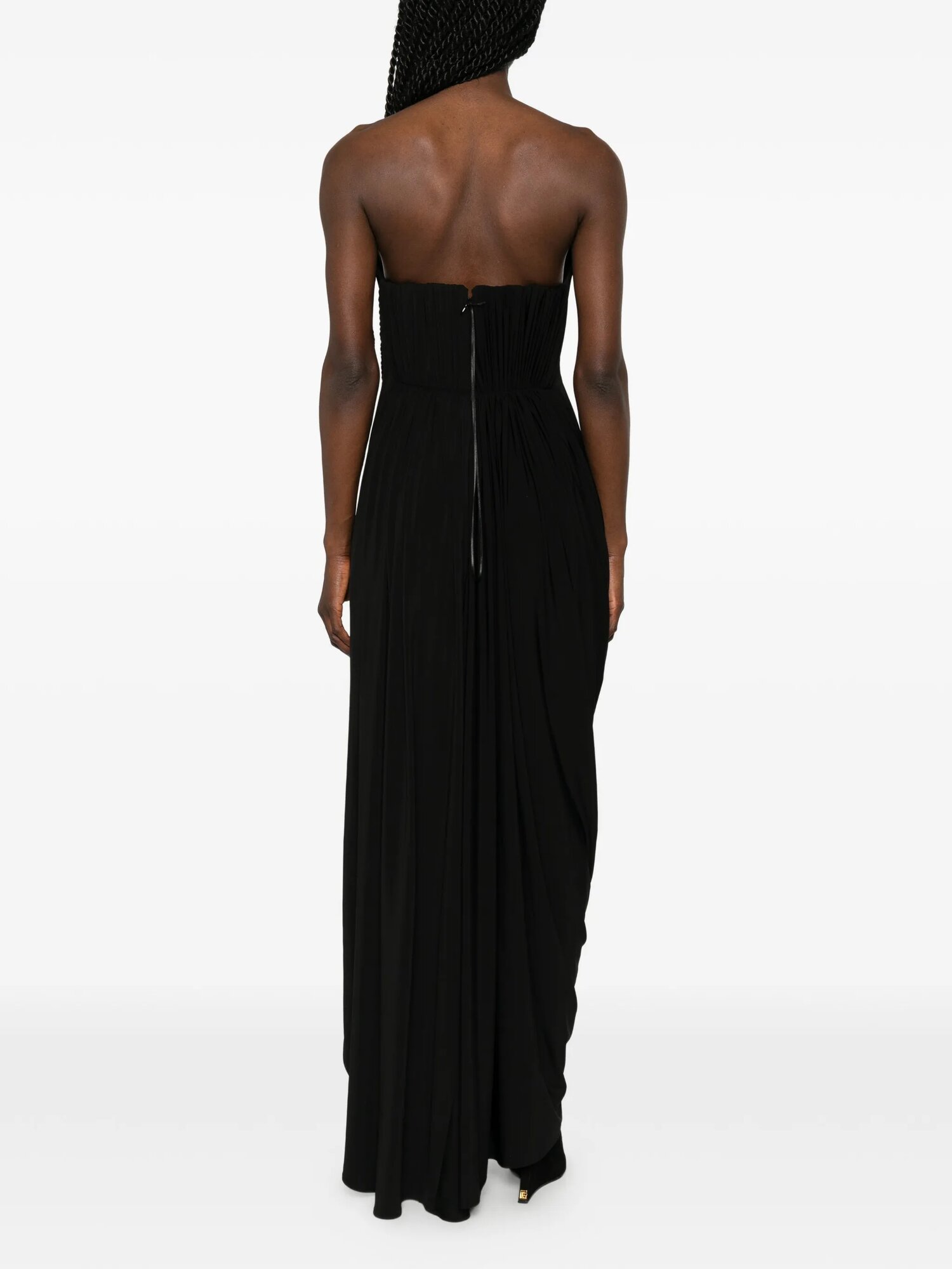 Платье Stella McCartney Draped asymmetric dress, размер 38 — фото 1