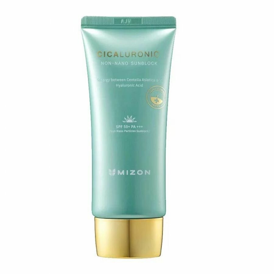 MIZON Солнцезащитный крем CICALURONIC nonnano sunblock SPF50+ PA+