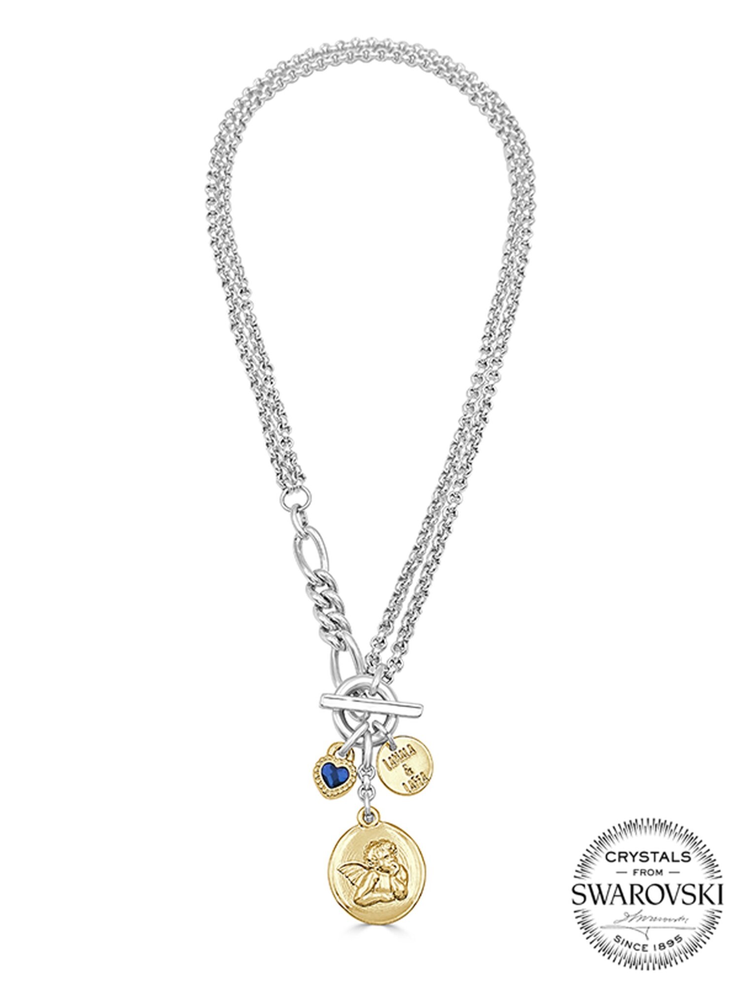 Колье, кристаллы Swarovski