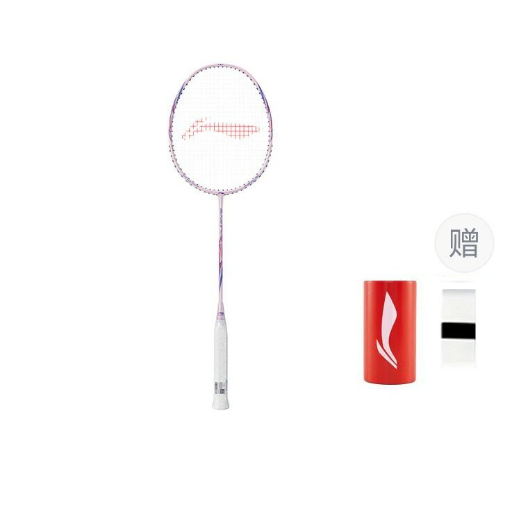 Ракетки для бадминтона унисекс Li Ning Arrow Rocket Family Full Carbon Advanced Level Double Rackets Black White