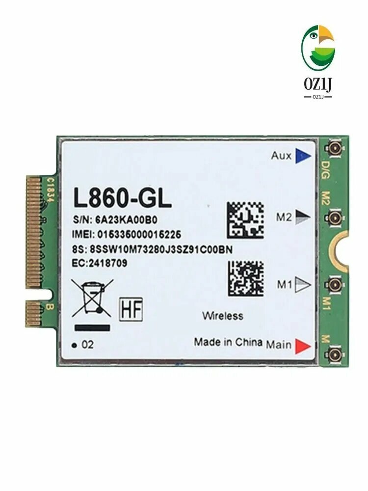 (Z J D T) Плата WWAN L860- Для Универсальной Версии Модуля 4G