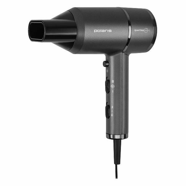 Фен Polaris PHD 2044Ti Quattro Ionic Graphite