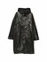 Куртка ISAAC SELLAM Hooded leather jacket, размер OneSize, black/black