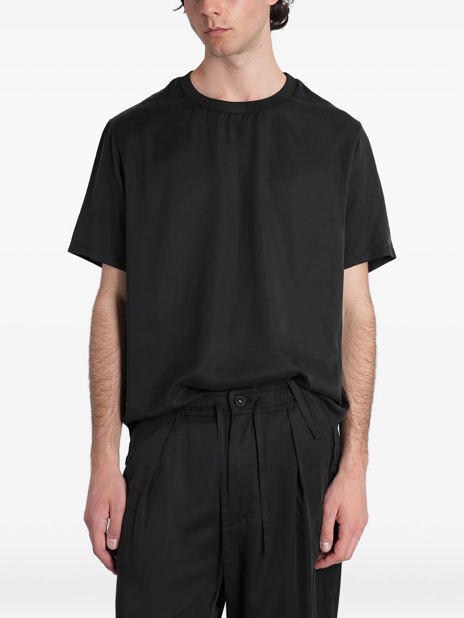 Футболка Ribbed-trim t-shirt