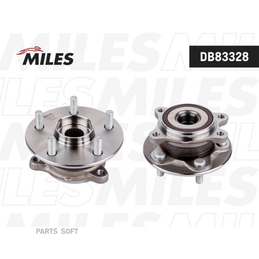 MILES DB83328 Ступица переднего колеса в сборе Toyota Camry (V70) 17- Lexus ES VII 18- ()