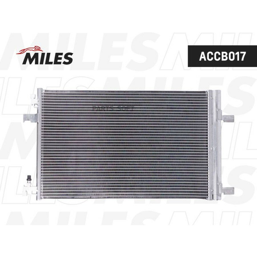 MILES ACCB017 Конденсер Chevrolet ORLANDO/CRUZE/ Opel ZAFIRA/ASTRA 1.4-1.8/2.0D 09- ()