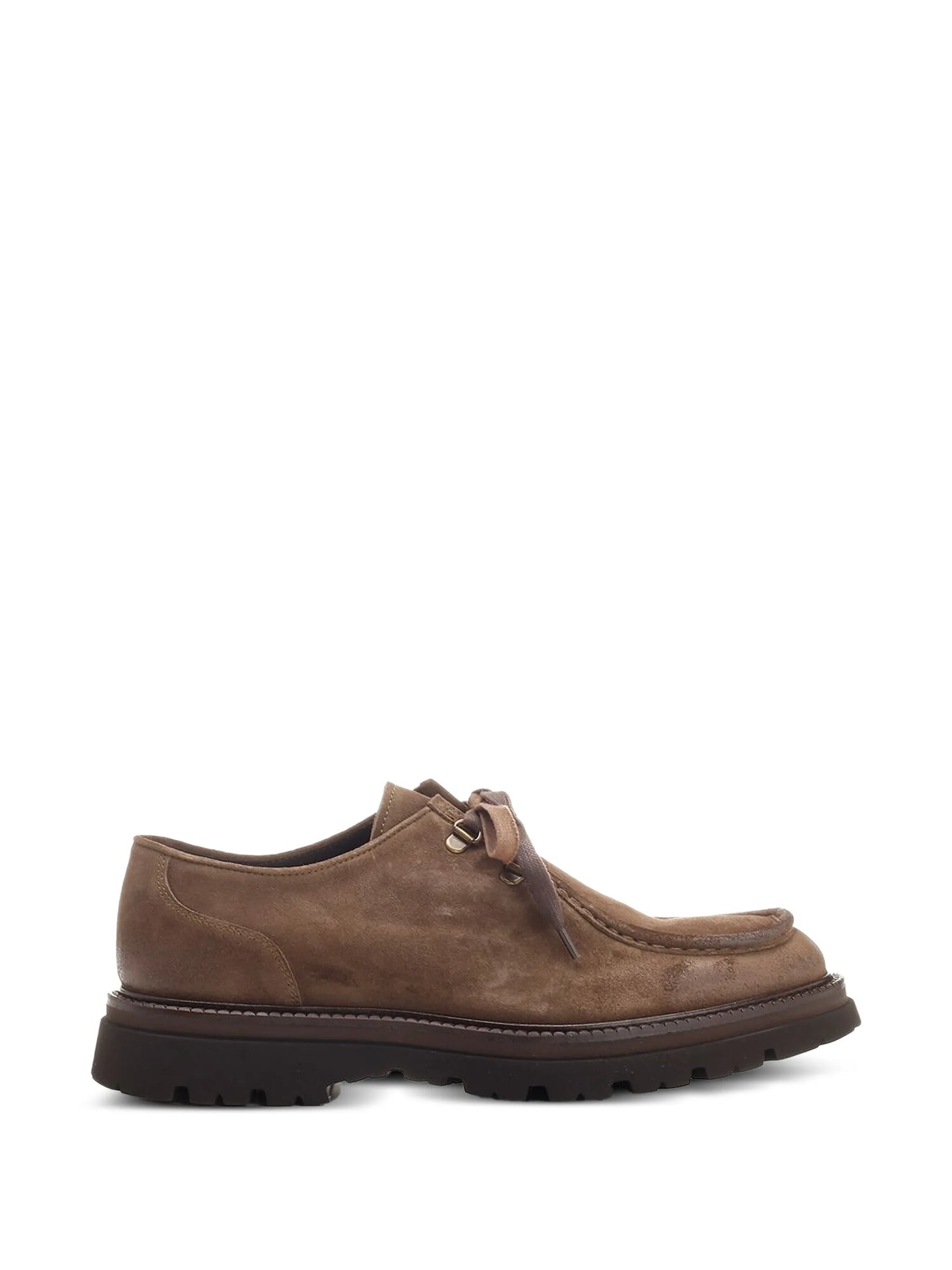 Туфли Suede lace-up derby shoes 