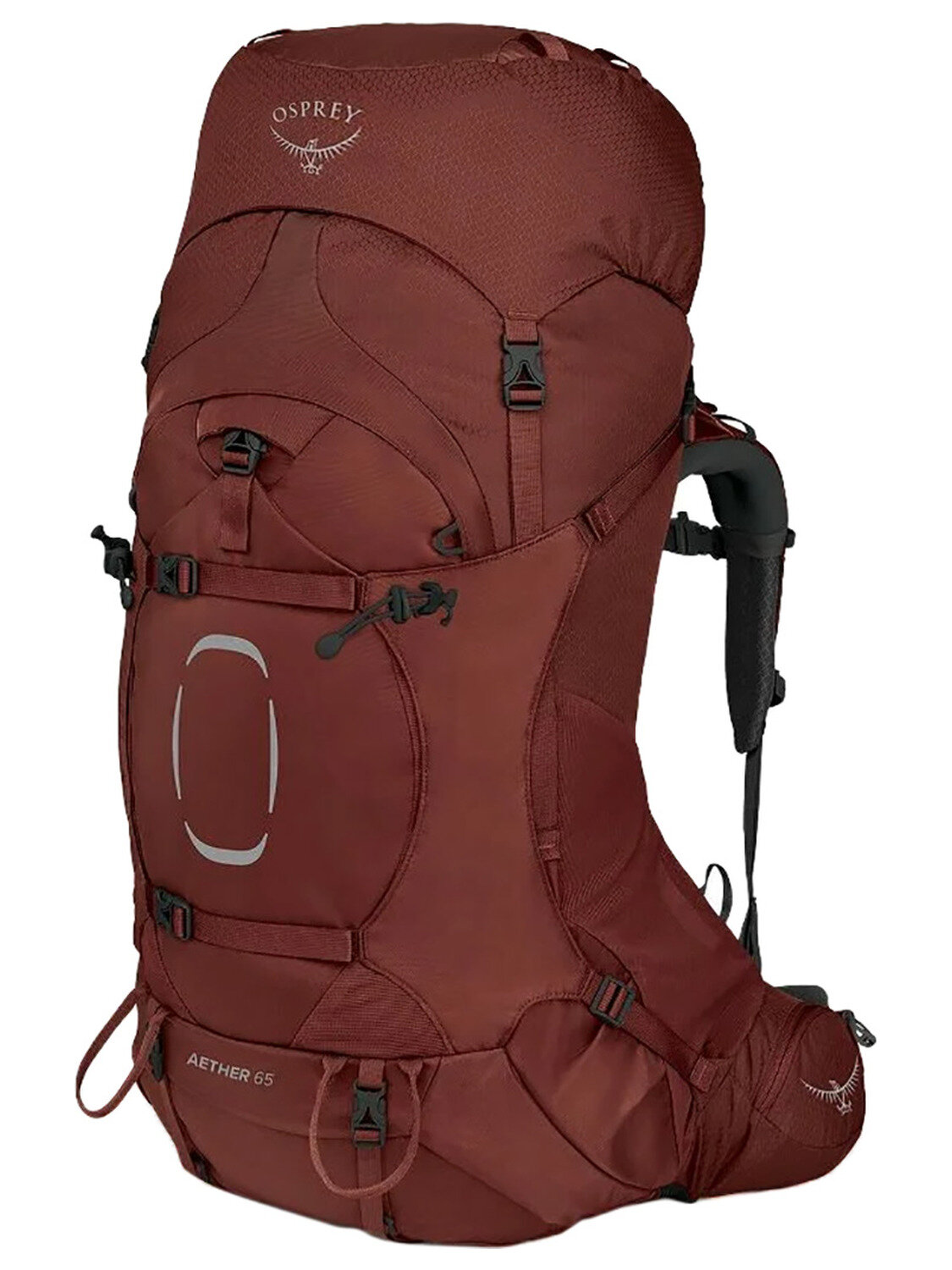 Рюкзак Osprey Aether 65 Deep Acorn Red 2026 Бордовый, для мужчин