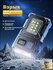 Фонарь-брелок с аварийным маячком, встроенный аккумулятор, IP45, дальность 100м,...