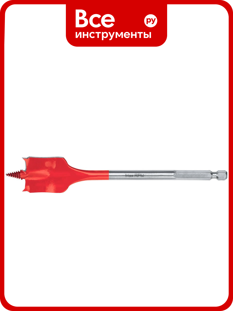 Перьевое сверло Hilti WDB-S-H6 20x152 2025572 для древесины, шестигранный хвостовик, повышенная износостойкость