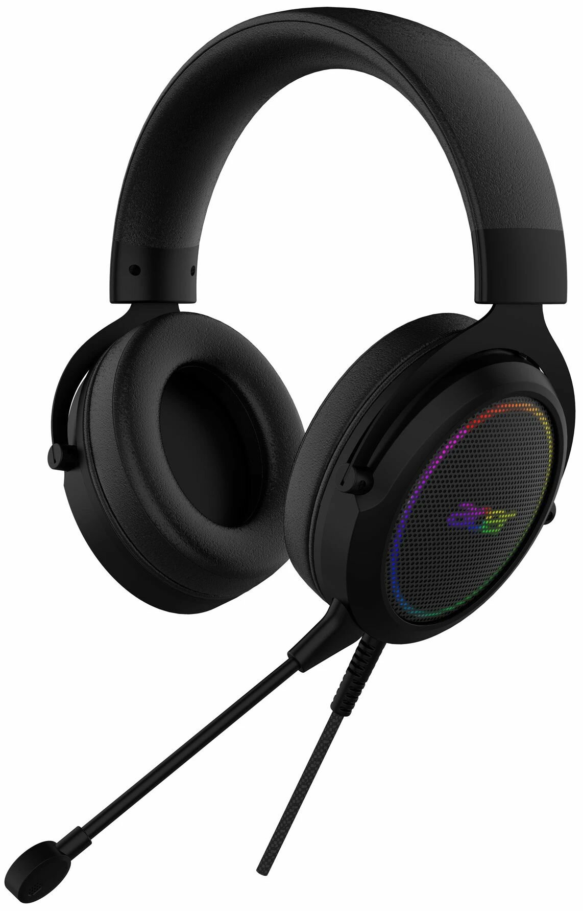 Наушники Acer AHW120, проводные, 2 м, охватывающие амбушюры, чёрный