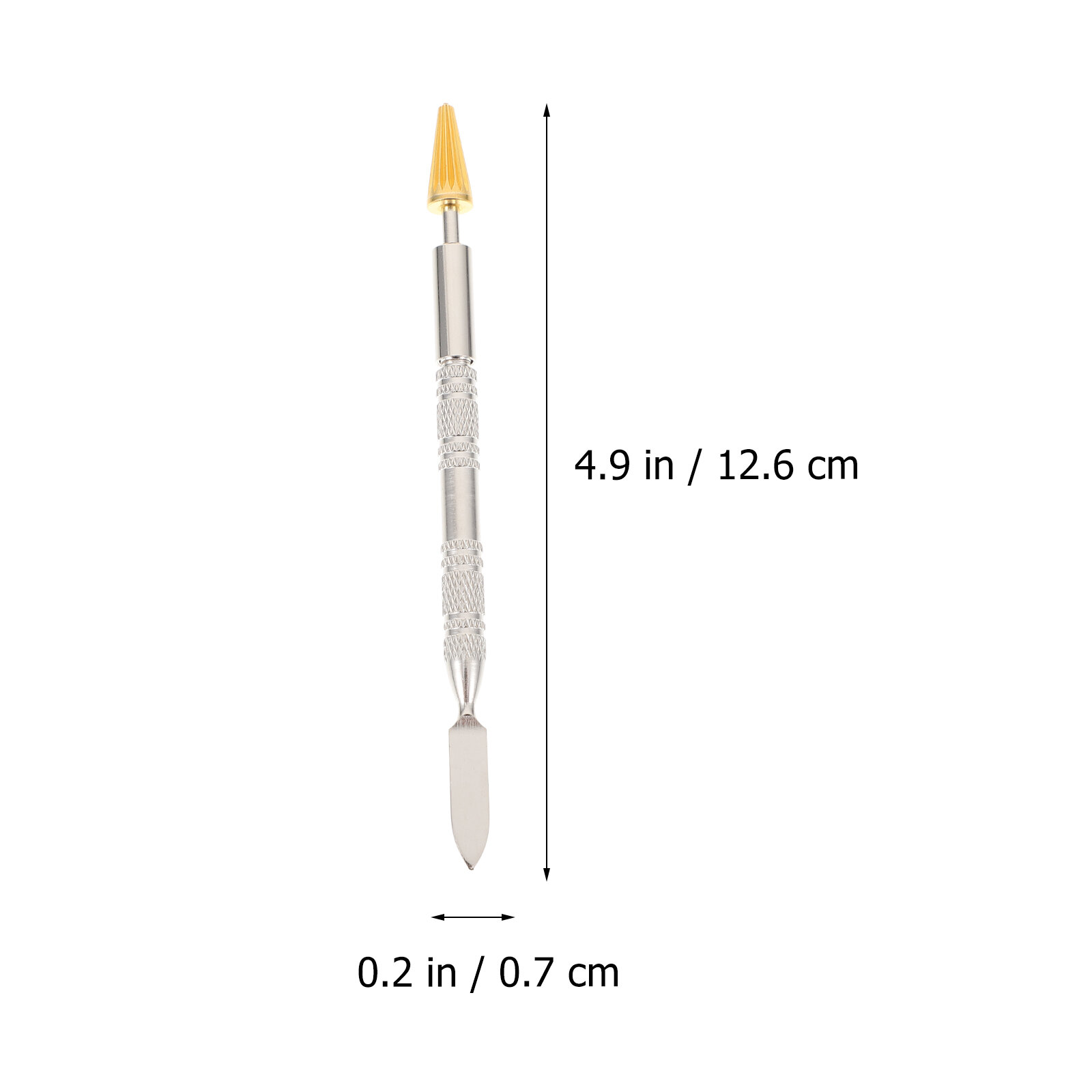 Ручка Для Краев-Leather Paint Roller 1Pc Серебряный 0 7X0 7X12 6Cm