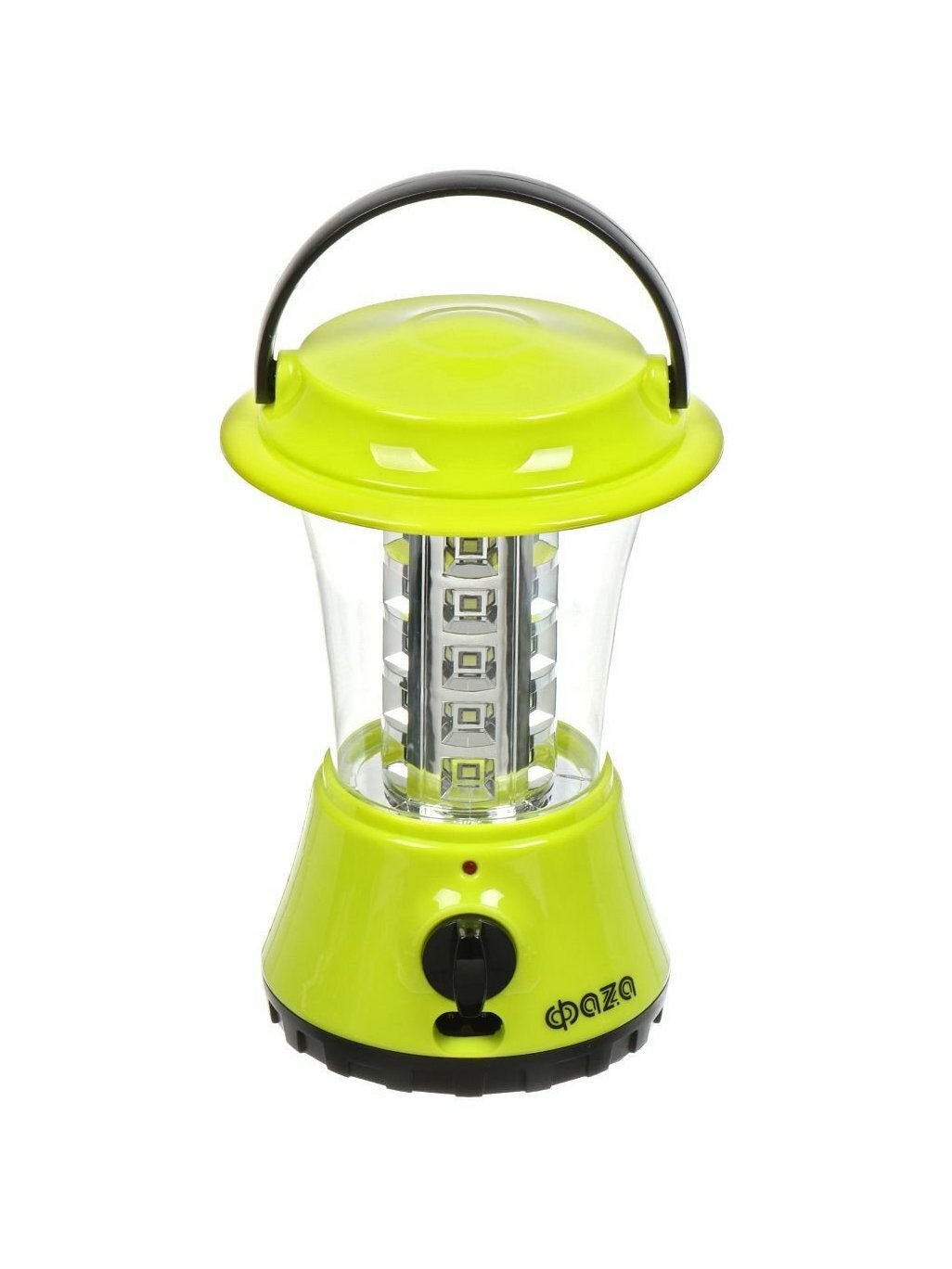 Кемпинговый фонарь ФАZА AccuF5-L36-gn, светодиодный, зеленый