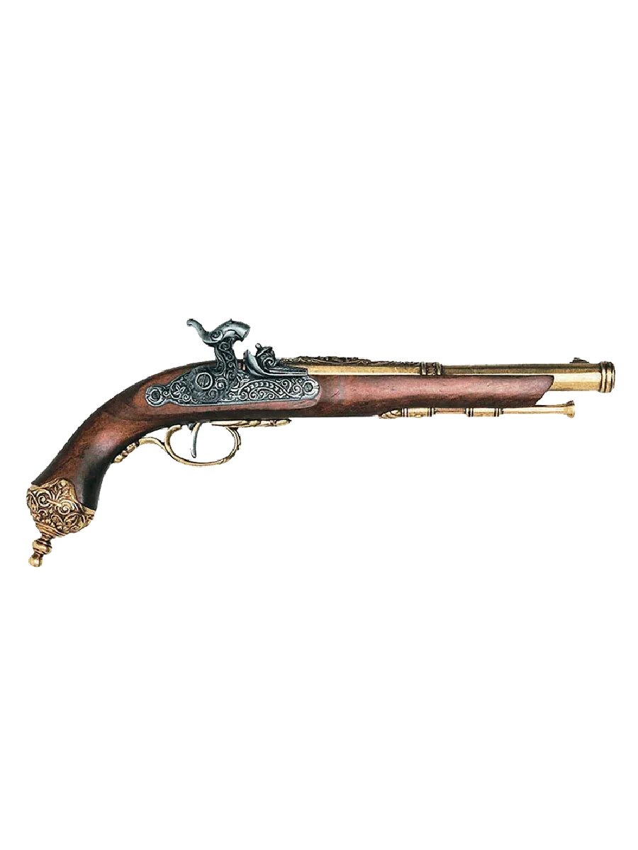 Пистоль итальянский, игрушка, 38см, OLDIM