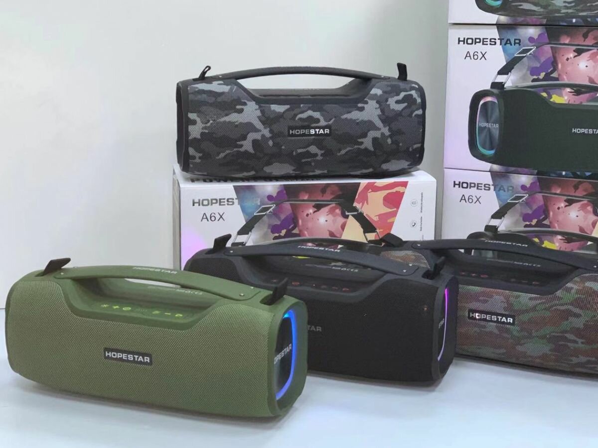 Колонка портативная HopeStar A6X черная / Портативная Bluetooth колонка Hopestar А6Х