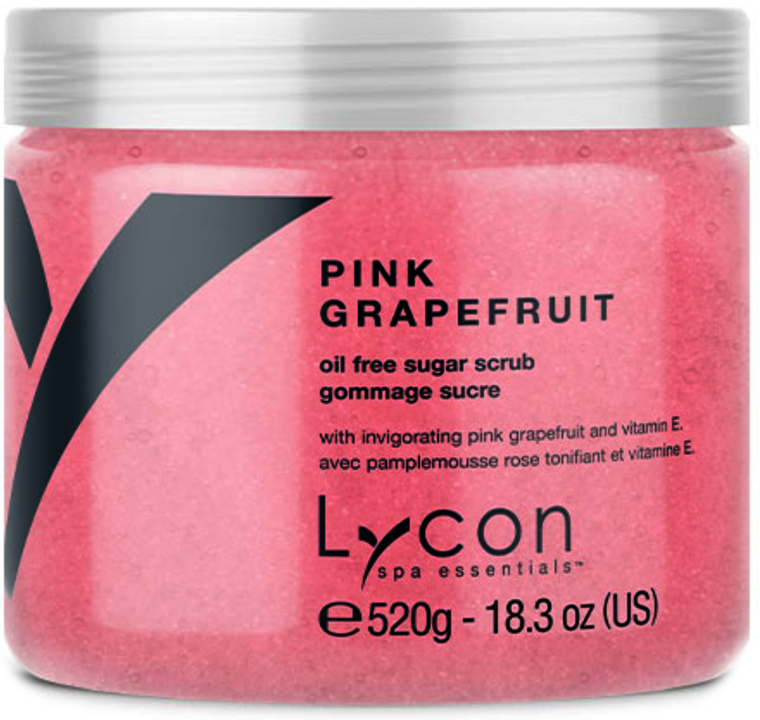 LYCON Скраб для тела - розовый грейпфрут 520 г Pink Grapefruit Sugar Scrub 520 100ml