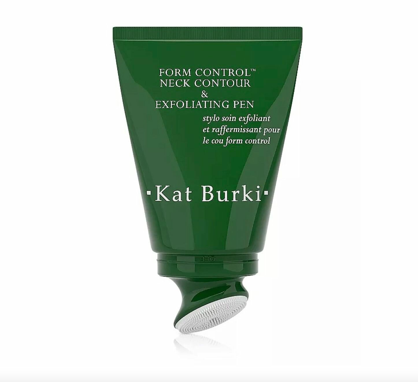 KAT BURKI Гель-эксфолиант для шеи с щеткой Form Control Neck Contour & Exfoliating Pen, 100 мл