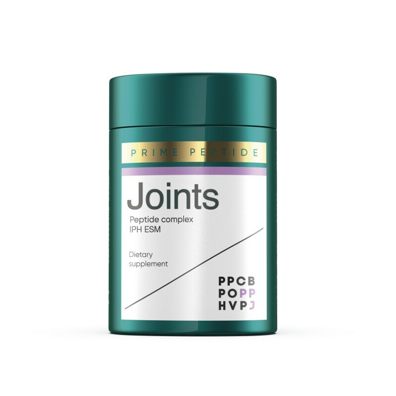 Prime Peptide® Joints - поддержка суставов и костной ткани, 90 шт.