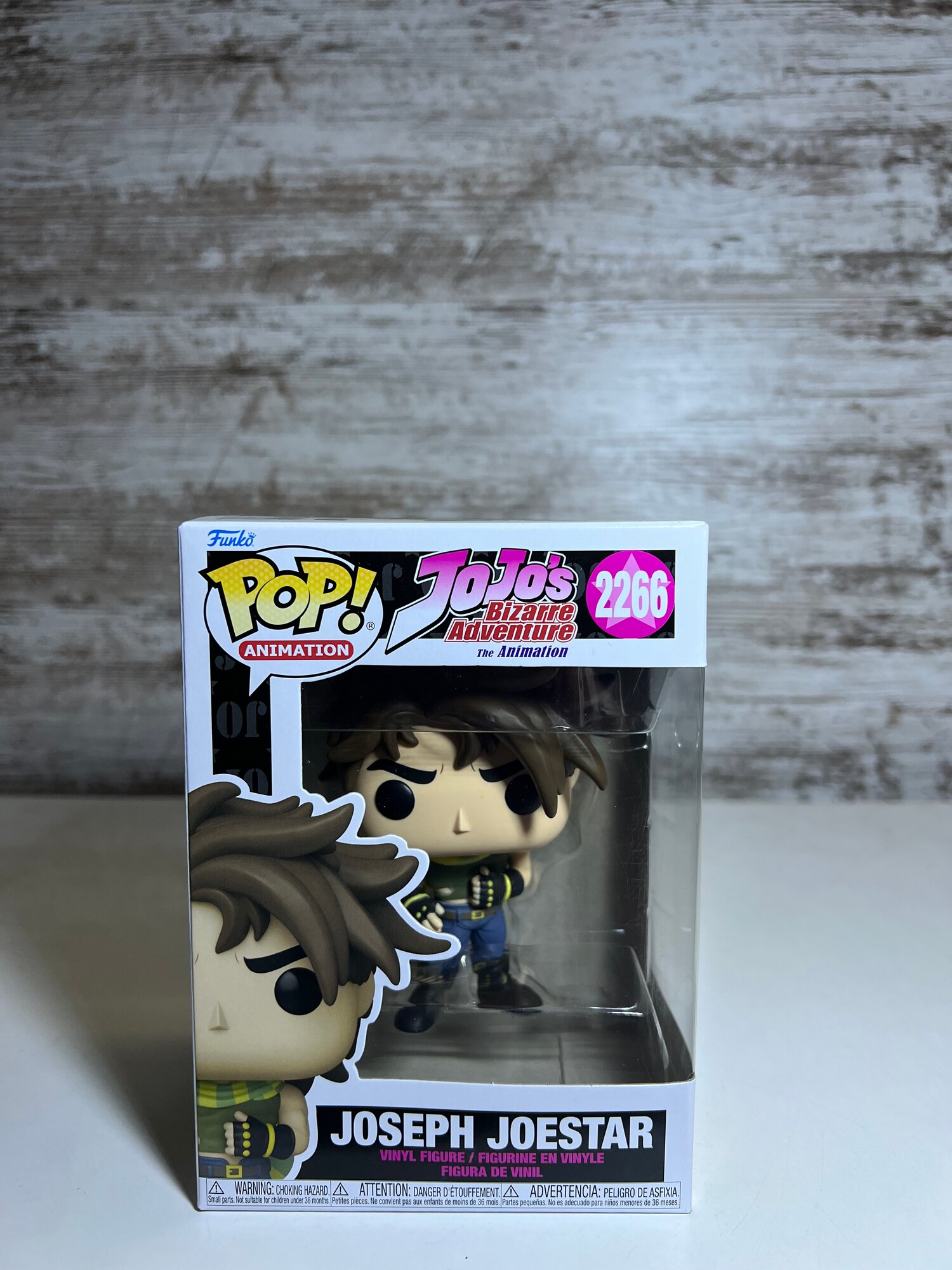 Фигурка Фанко Джонатан Джостар, JoJo's Bizarre Adventure, Joseph Joestar, 10 см от Funko