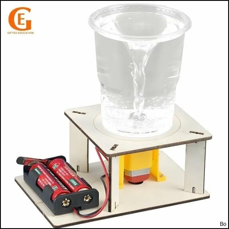Эксклюзивный STEM набор для создания водоворота, развивающие эксперименты и научные проекты для детского образования