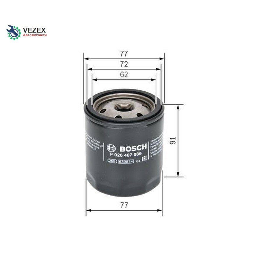 BOSCH F026407085 Фильтр масляный