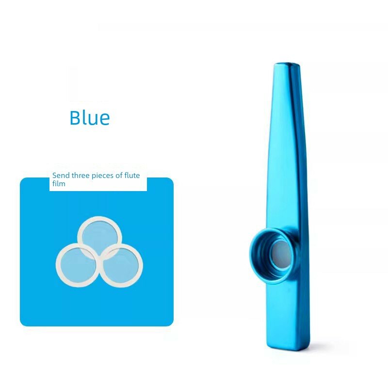 Детский музыкальный инструмент-свисток Kazoo, игрушка для тренировки оральных мышц, губная гармошка, саксофон