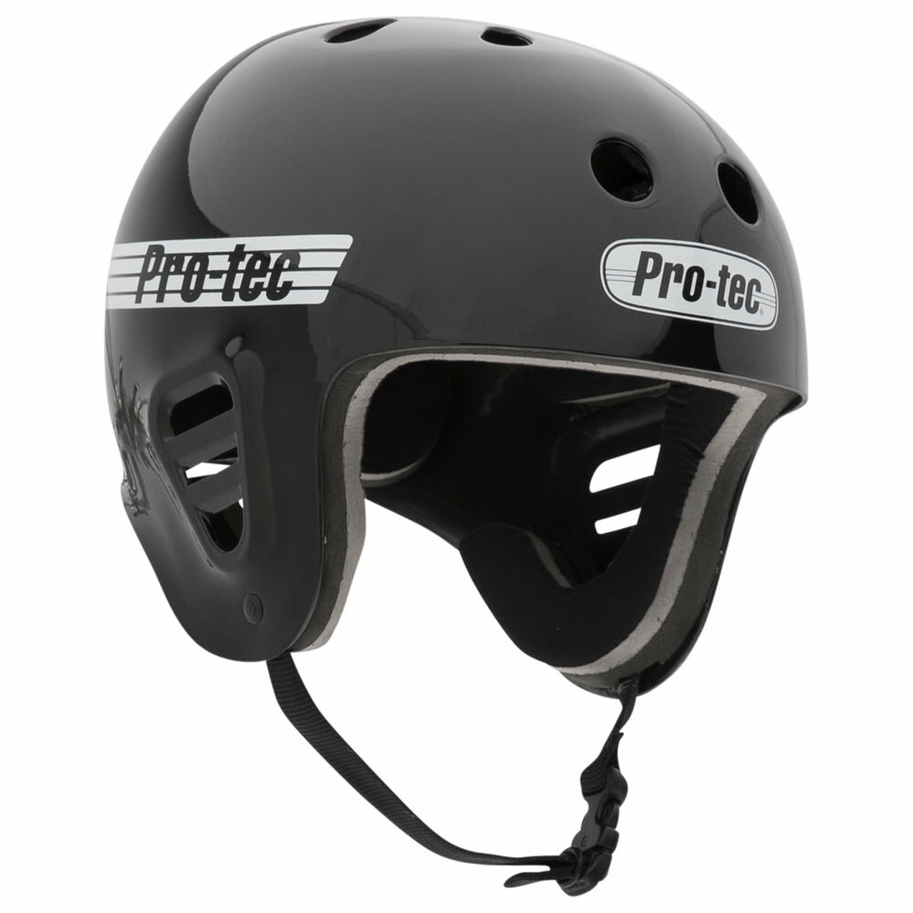 Шлем для водных видов спорта PRO-TEC Full Cut Water GLOSS BLACK