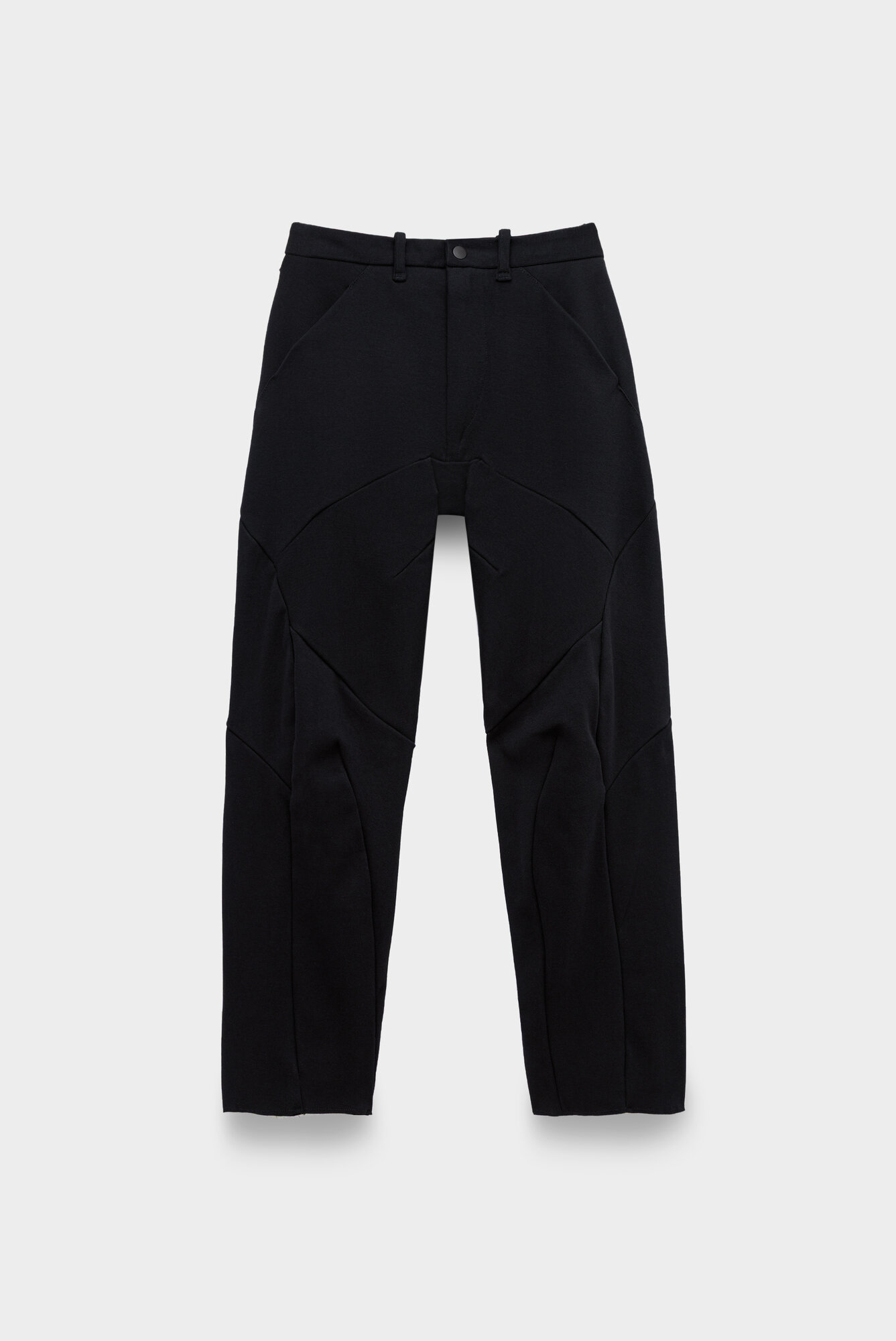 Брюки Leon Emanuel Blanck forced ropes pants/ cotton costa jersey для мужчин цвет черный размер 48