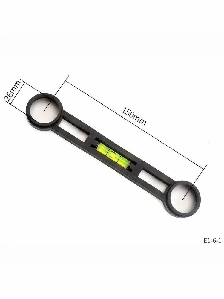 Монтажный шаблон "Light" для водорозеток смесителя 150мм с уровнем