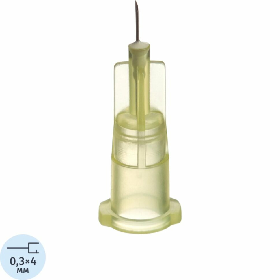 Игла инъекционная (для мезотерапии) 30G (0,3x4мм) Paramed 100 шт/уп, 2141309