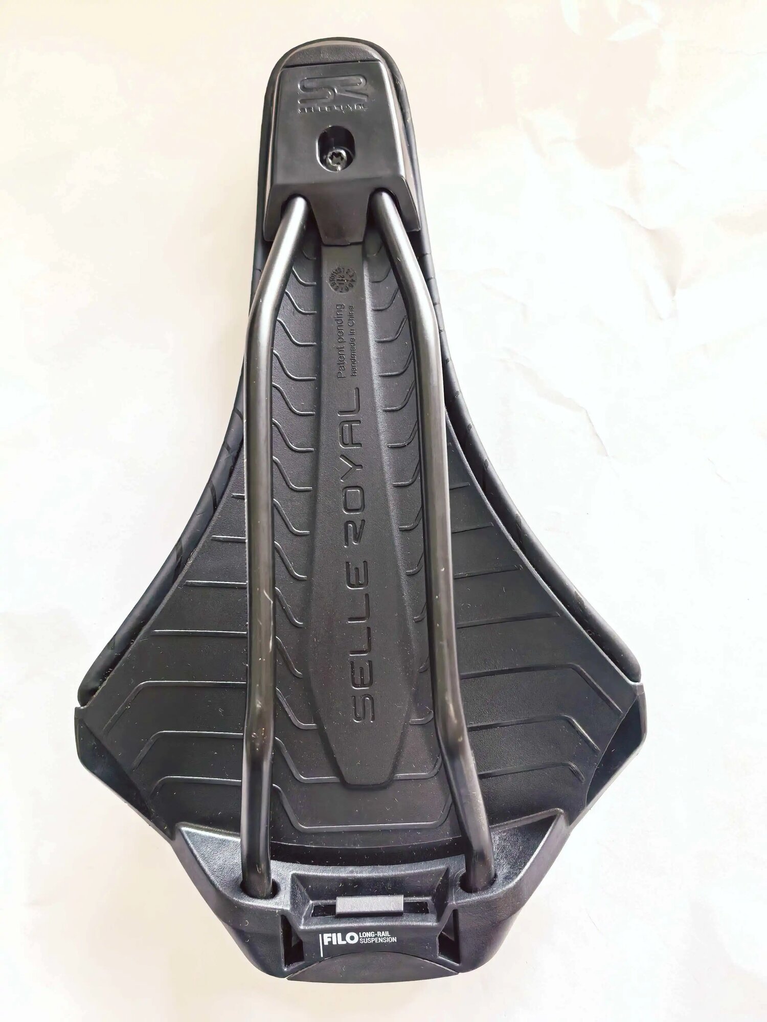 Велосипедное седло Selle Royal VERVE с длинными рельсами 27 x 14,5 мм и подвеской — фото 1
