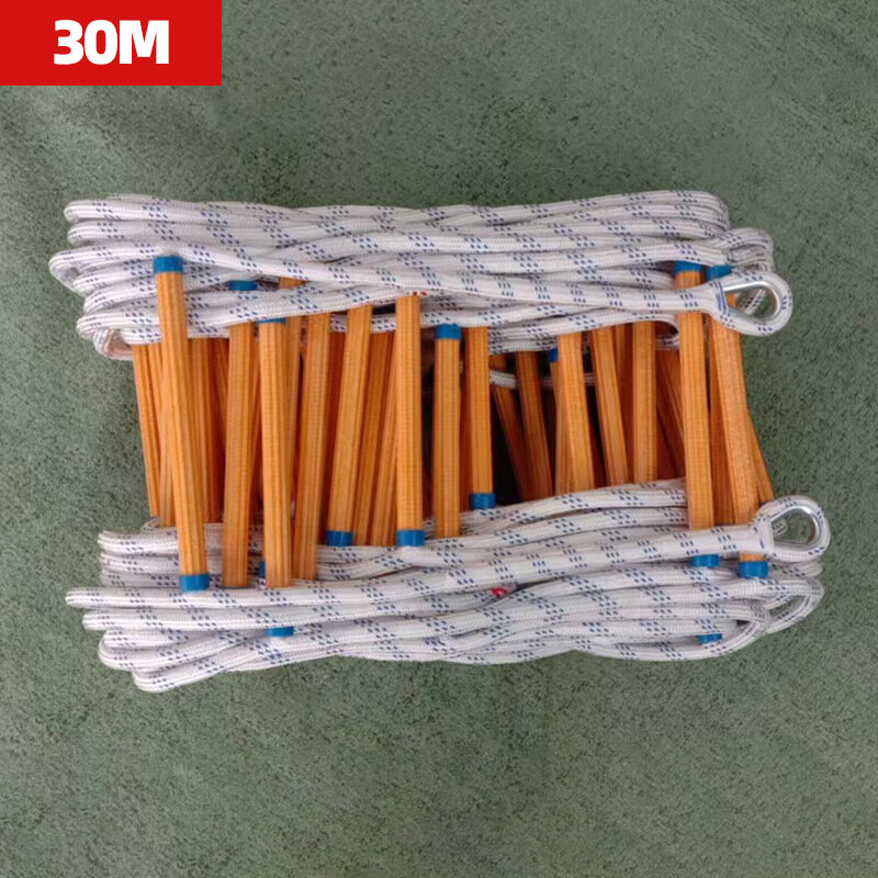 Мягкая лестница из смолы для эвакуации и пожарной подготовки, веревочная лестница для работы на высоте, безопасная веревочная лестница, складная изолирующая мягкая лестница из смолы.