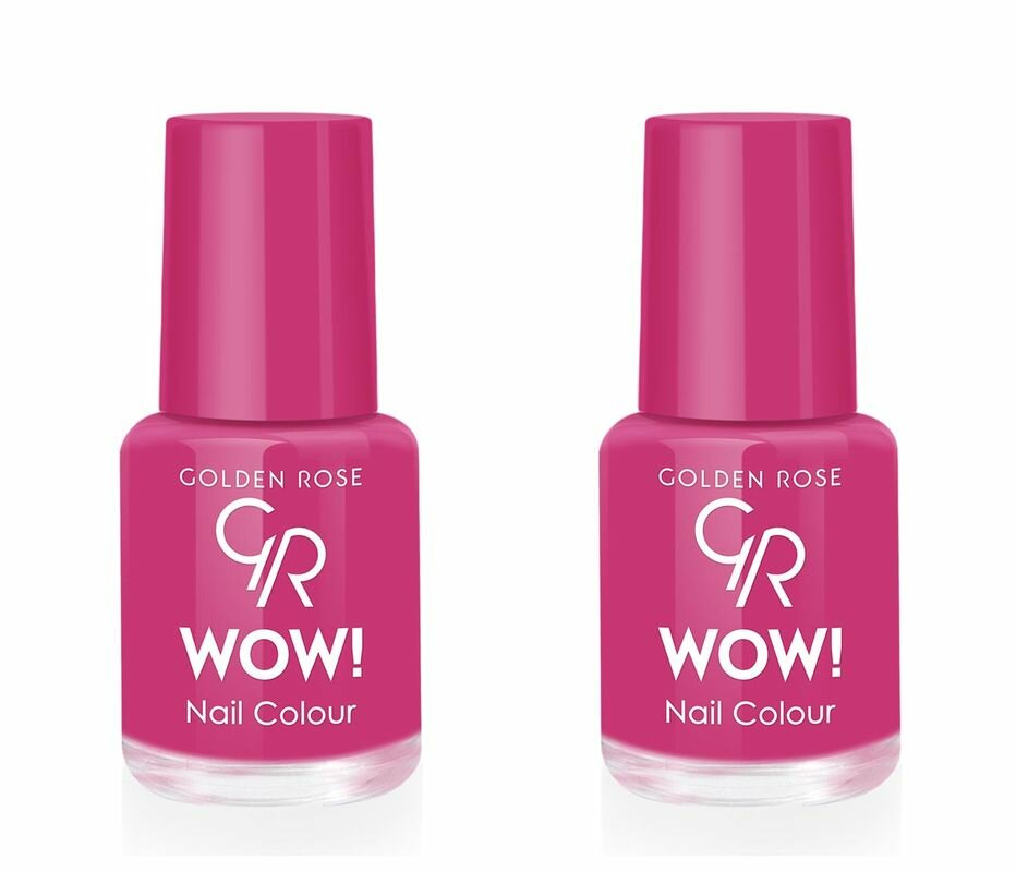 Golden Rose Лак для ногтей WOW! Nail Color, тон 108, 2 шт